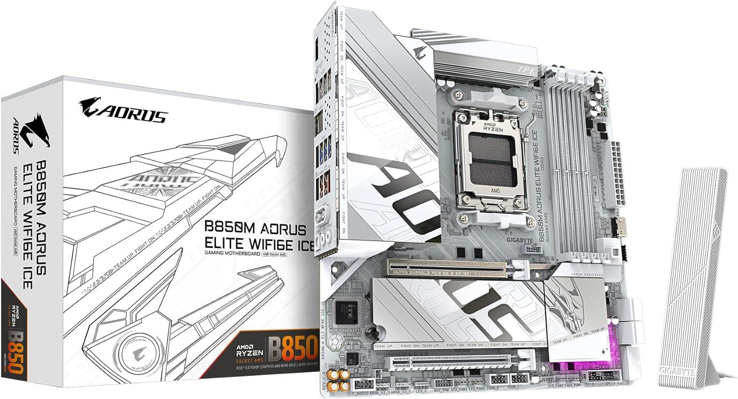 GIGABYTE B850 AORUS Elite WIFI7 ICE – Specifications, Performance, Price History & Gallery